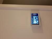 China 7 inch White Color Thinner Smart Home Loxone Android POE Wall Tablet Customized I/O Interface for sale
