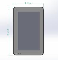 China China Manufacturer Android OS Customized Intercom Doorbell VESA Mount Android PoE Tablet for sale