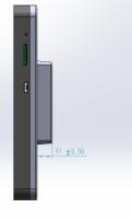 China Intercom System Flush Mount 5 Inch Industrial POE Android Tablet PC Watchdog Chip Inside for sale