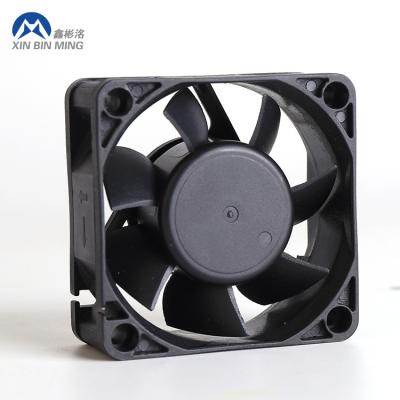 China 6025 60X60X25mm 12V 0.38A 4.56W 7500RPM Dual Ball Bearing Cooling 12v Fan Dc for sale