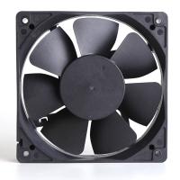 China 12025 Axial Flow Car Refrigerator Fan 12V/24V/48V Ball Bearing 4300rpm DC Cooling Fan for sale