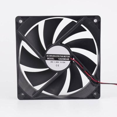 China 120x120x25 Supplier Customized Cooling Fans 24v 120mm Brushless Dc Axial Fan 12025 for sale