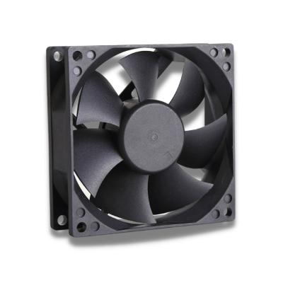 China Delta 80mm Tuaxial Fan 5000rpm 12v Low Power Cabinet Cpu Cooling Fan for sale