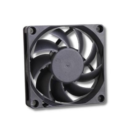 China Oem Factory Custom 70mm Dc 12v Cooling Fan Cpu Cooler 12v 24v 70x70x15mm Dc Brush Less Fan Cooling for Industry for sale