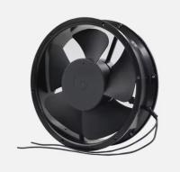 China 22060 220x220x60mm Ball Bearing Shaded Pole & External Rotor Induction Motor Low Cost Low Noise Industrial Ac Axial Fan for sale