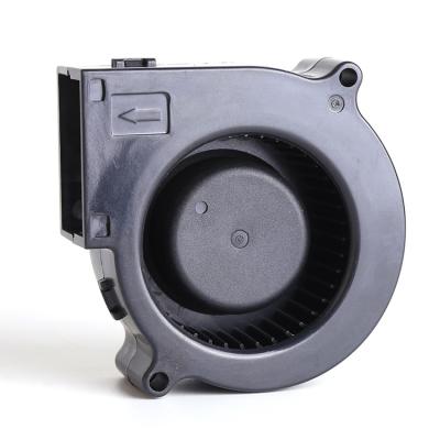 China 7530 Bldc Dc Brushless Mini Blower 75mm Pwm Fireproof Industrial Exhaust Fan 12v 24v 4000rpm Centrifugal Blower Fan for sale