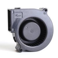 China Quiet Noise Dual Ball Bearing 7530mm Small Snail Blower Fan 75x75x30mm 12v Dc Turbo Cooling Blower for sale