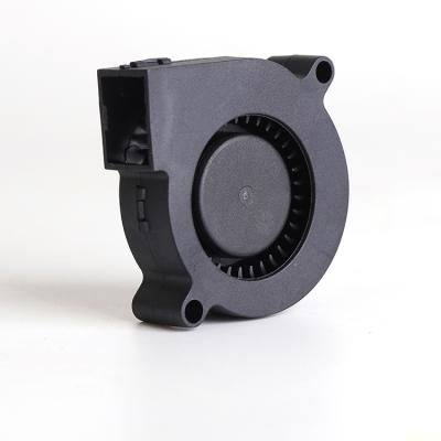 China Dual Ball Bearing 50mm Radial Fan Blower Brushless Dc Cooling 5010 5015 5020 5v 12v 24v for sale