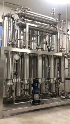 China Multi-Effect Water for Injection Distillation System 500 LPH Stainless Steel for sale