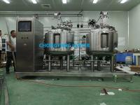 China CIP SIP System Clean In Place Sterilization In Place PLC HMI Control Food Beverage Processing for sale