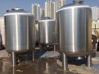 China Sanitary Stainless Steel Pure Water Storage Tank 1000L 2000L 5000L for sale
