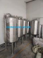 China Stainless Steel Purified Water Tank 300-15000 Liter for Bioprocess Storage for sale
