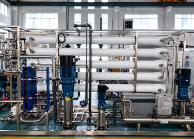 China Industrial Boiler Feed and Make-Up Water RO Purification System 1-20 T/H PLC Control for sale