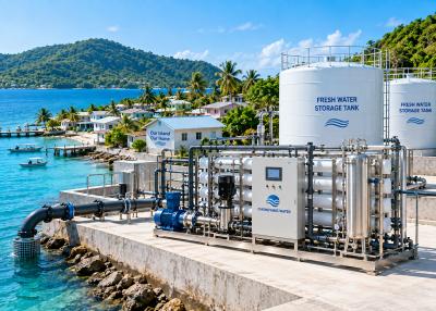 China Seawater Desalination System for Island Drinking Water Supply for sale