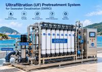 China UF + SWRO Seawater Desalination Plant | Ultrafiltration Pretreatment System for sale