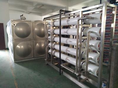 China Commercial Reverse Osmosis Water Treatment System with Single Pass RO Process for sale