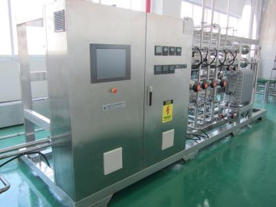 China Pharmaceutical RO Water Purification System PLC Touch Screen 500LPH FDA cGMP for sale