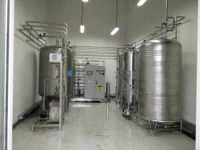 China SS Pharmaceutical Water Treatment Plant EDI RO Water System 500 LPH for sale