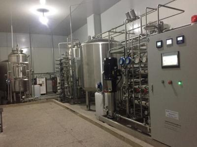 China Pharmaceutical Water Treatment Plant Purified Water System 500 LPH Capacity for sale