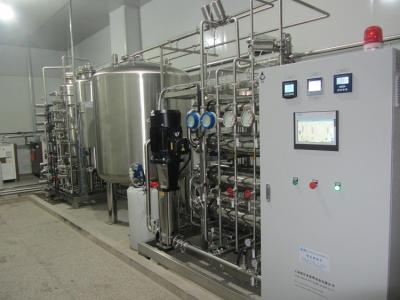 China Deionized Water Treatment Plant for Pharmaceutical Industry 500 LPH Experimental System for sale