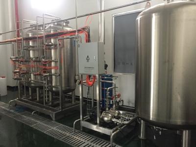 China Medical Distilled Water Making Machine 100L/H FDA GMP cGMP for Hospital Use for sale
