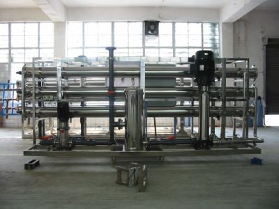 China Stainless Steel RO Mineral Water Purification Plant 500LPH Food Beverage Treatment for sale
