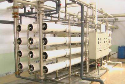 China Industrial Double RO Water Treatment System 500LPH for Pure Drinking Water for sale