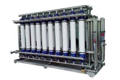 China UPVC SS Hollow Fiber UF Membrane Ultrafiltration Machine 500-10000 LPH for sale