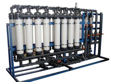 China Industrial Drinking Water Ultrafiltration System 50-57% Recovery Rate Fresh Water Treatment Machine for sale