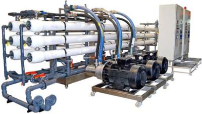 China Containerized RO Seawater Desalination Plant 30L to 50000L Output UPVC SS for sale