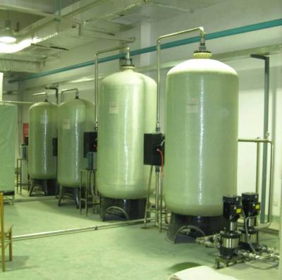 China Industrial RO Hard Water Softener 0.5-50 M3/H SS304 316 Carbon Steel ISO CE for sale