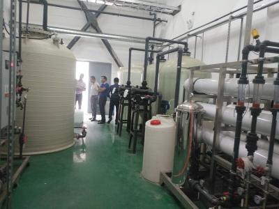 China Integrated Double Reverse Osmosis System for Drinking Water 500GPD for sale