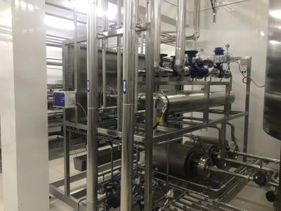 China Austenitic Stainless Steel Purified Water System 500 LPH with DQ IQ OQ PQ SAT FAT Docs for sale