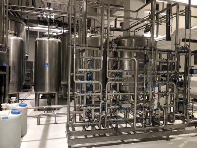China Pharmaceutical Purified Water System Reverse Osmosis 500LPH for Industrial Use for sale