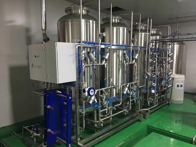 China FDA cGMP GMP USP Standard Reverse Osmosis Water Purifier System for Pharmaceutical Industry 500LPH for sale