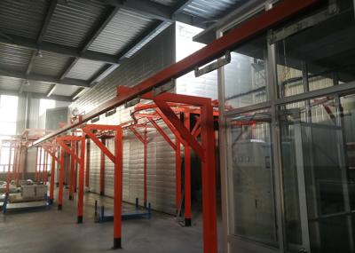 China Professional Steel Substrate Automatic Powder Coating Machine With 2 Reciprocator for sale