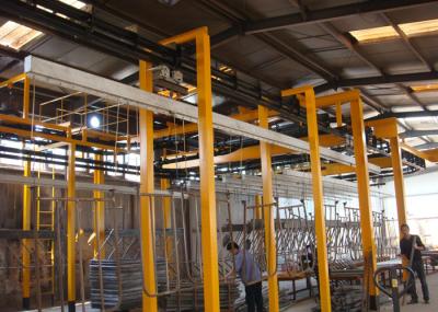 China Compact High Output Automatic Powder Coating Plant System Customized Power for sale