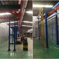 China High Efficiency Electrostatic Automatic Powder Coating Plant Line New Condition for sale