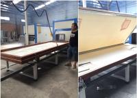 China Customized Voltage Semi Automatic Wood Grain Machine For Aluminum Doors for sale