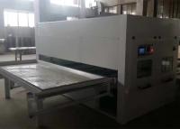 China Vacuum Wood Grain Machine For Wooden Door 3500mm*1500m Working table for sale