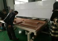 China Vacuum Wood Grain Machine For Wooden Door 3500mm*1500m Working table for sale