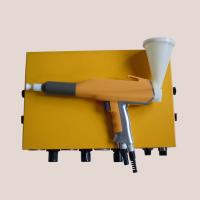 China 110V 220V Lab Test Mini Powder Coating Spray Machine With Powder Cup Gun for sale