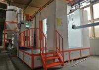 China High Speed 99.2% Industrial Powder Coating Paint Booth Modular Design for sale