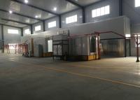 China Automatic Recycling PP Large Powder Coating Booth High Efficient for sale
