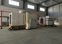 China Automatic Recycling PP Large Powder Coating Booth High Efficient for sale