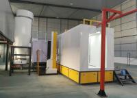 China Automatic Recycling PP Large Powder Coating Booth High Efficient for sale