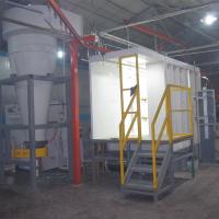 China Customized Voltage PLC Control Powder Coating Spray Booth For Automatic Painting System for sale