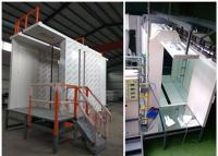 China Customized Voltage PLC Control Powder Coating Spray Booth For Automatic Painting System for sale