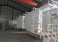 China Multi Cyclone Recovery Electric Powder Coating Paint Booth Fast Color Change for sale
