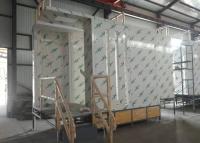 China Multi Cyclone Recovery Electric Powder Coating Paint Booth Fast Color Change for sale